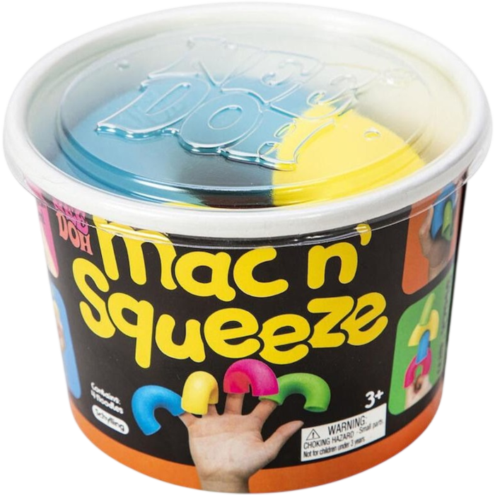 NeeDoh | Mac n' Squeeze NeeDoh Squishy Toy 4-Pack By Schylling | Popcultcha