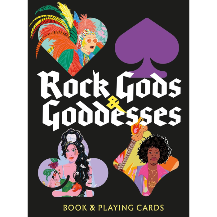 Music | Rock Gods & Goddesses Book & Playing Cards By Thames & Hudson ...