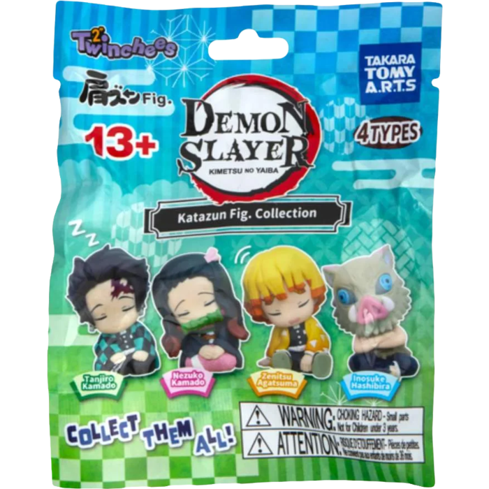 Demon Slayer - Twinchees Lil' Sleepers Blind Bag Vinyl Figure (Single ...
