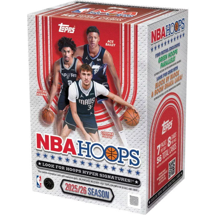 NBA Basketball | 2025/26 Topps Hoops Basketball Trading Cards Value ...