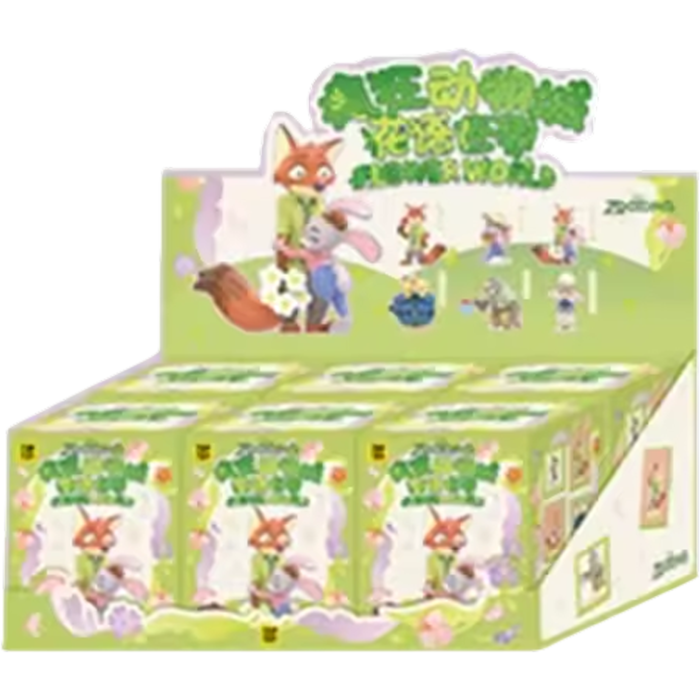Zootopia | Flower World Series Blind Box Vinyl Figure (Display of 6) by ...