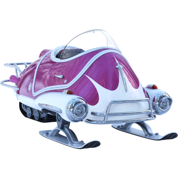 Fallout - Fusion Flea Hot Pink Snowtrack 1/18th Scale Die-Cast Vehicle ...
