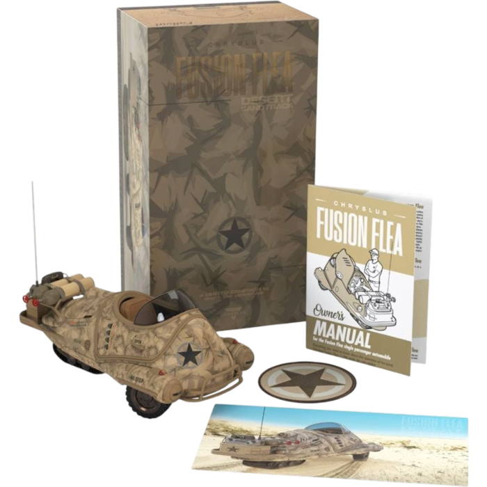 Fallout | Fusion Flea Hot Desert Sandtrack 1/18th Scale Die-Cast ...