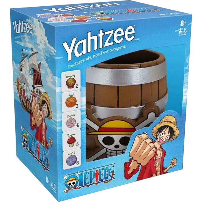 Yahtzee | One Piece Edition Board Game By Winning Moves | Popcultcha