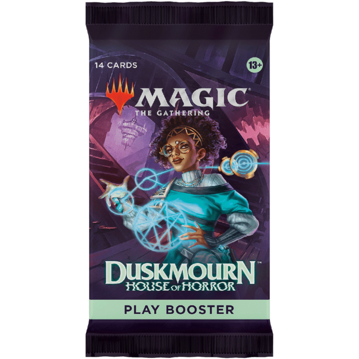 Magic: The Gathering - Duskmourn: House of Horror Play Booster Pack (14 ...