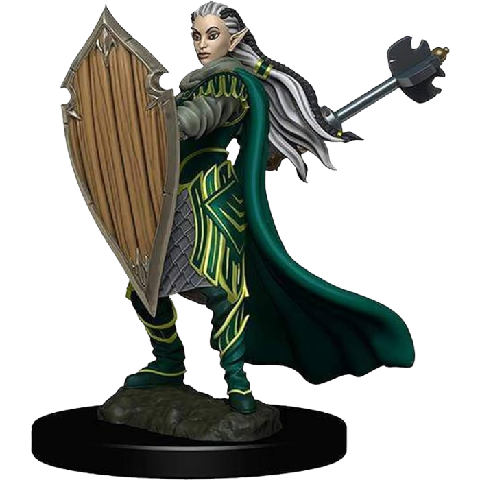 D&D - Premium Elf Paladin Female Miniature by WizKids| Popcultcha