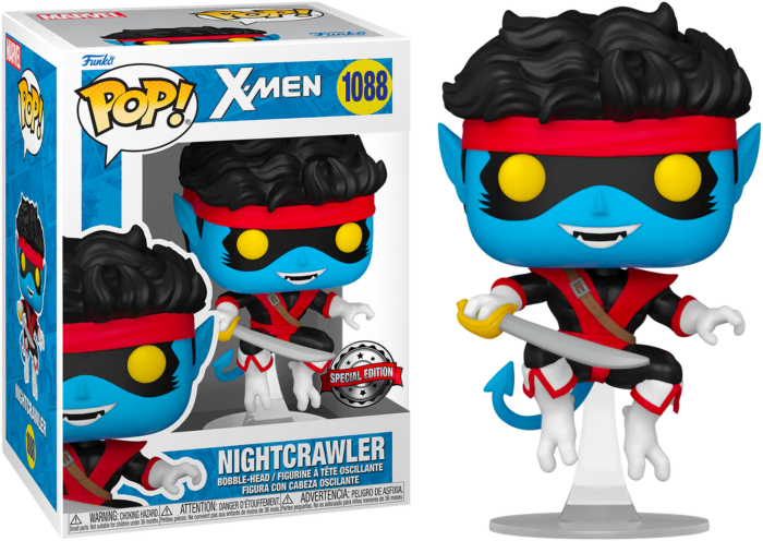 X-Men | Nightcrawler Pop! Vinyl Figure by Funko | Popcultcha