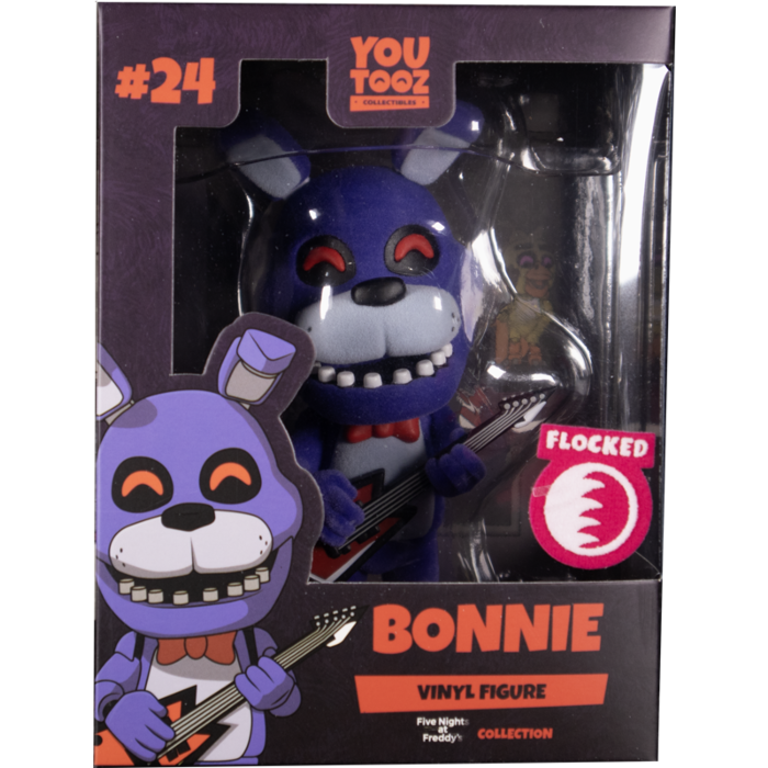 Five Nights at Freddy's | Bonnie Flocked 4" Vinyl Figure by YouTooz ...