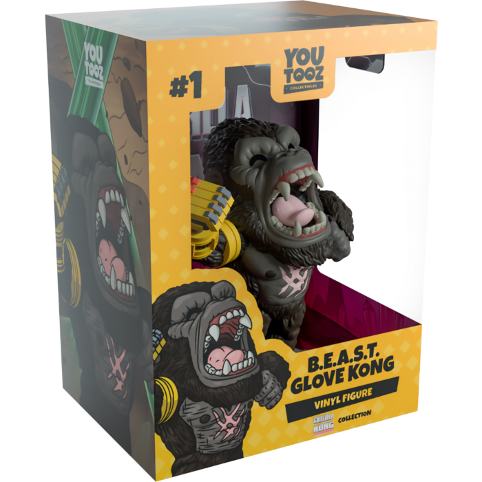 Godzilla x Kong: The New Empire - Beast Glove Kong 4.5" Vinyl Figure by ...
