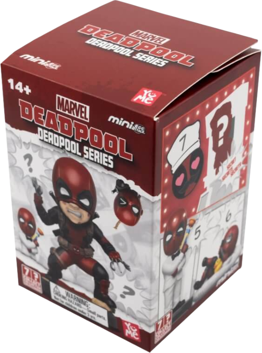 Deadpool - Deadpool Action Hero Series Mini Egg Attack Blind Box Vinyl ...