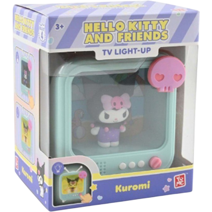 Hello Kitty and Friends | Kuromi TV Light Up Vinyl Figure By YuMe Toys ...