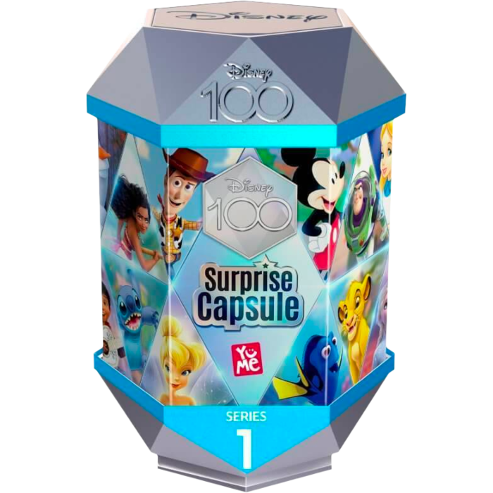 Disney 100 - Series 1 Surprise Capsule Blind Box Vinyl Figure (Single ...