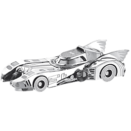 Batman 1989 Batmobile 10” Metal Model Kit | SD Toys 189 Batmobile 25cm ...
