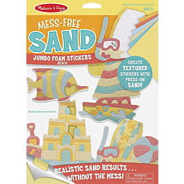 Melissa and Doug Mess Free Beach Sand Foam Stickers | Popcultcha ...