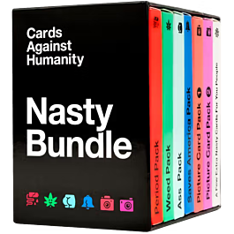 Cards Against Humanity - Nasty Expansion Pack Bundle By Cards Against ...