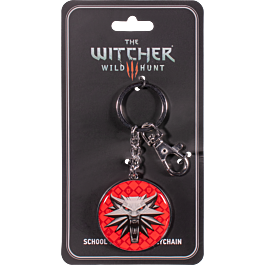 The Witcher 3: Wild Hunt - School of the Wolf Enamel Keychain by Dark ...