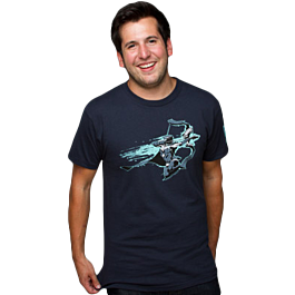 DOTA 2 - Drow Navy Male T-Shirt