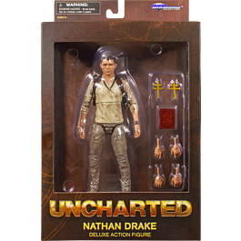 Uncharted (2022) - Nathan Drake Deluxe 7” Scale Action Figure by ...