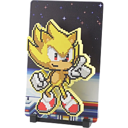 Sonic the Hedgehog | Super Sonic (Modern) FiGGYZ Pixel Art 4.3" PVC ...