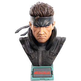 Metal Gear Solid - Solid Snake Grand Scale 12” Bust by First 4 Figures ...