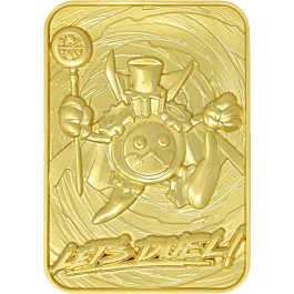 Yu-Gi-Oh! - Time Wizard Limited Edition 24K Gold Plated Metal Card by ...
