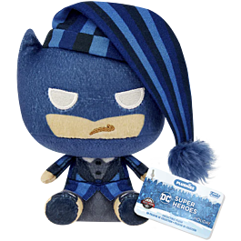 DC Super Heroes - Batman as Ebenezer Scrooge Holiday Plushies 4” Plush ...