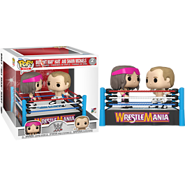 WWE - Bret “Hit Man” Hart vs. Shawn Michaels Wrestlemania XII Pop ...