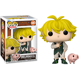 The Seven Deadly Sins | Meliodas with Hawk Pop! Vinyl Figure by Funko ...