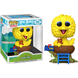 Sesame Street - Big Bird in Nest Deluxe Pop! Vinyl Figure by Funko ...