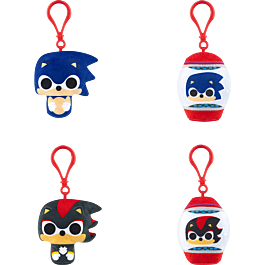 Sonic the Hedgehog | Plush Keychains Blind Bag (Display of 12) By Funko ...