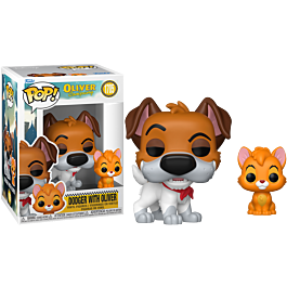 Oliver & Company (1988) | Dodger with Oliver Pop! Vinyl Figure By Funko ...