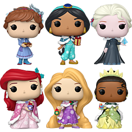 Disney: Princess | Holiday Pop! Vinyl Bundle (Set of 6) By Funko ...