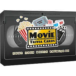 Movie Trivia Cards - Test Your Movie Knowledge Trivia Card Game By Gift ...