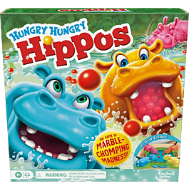 Hungry Hungry Hippos | Board Game (Refresh) By Hasbro | Popcultcha