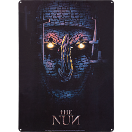 The Nun | The Nun with Lanterns Tin Sign by Ikon Collectables | Popcultcha
