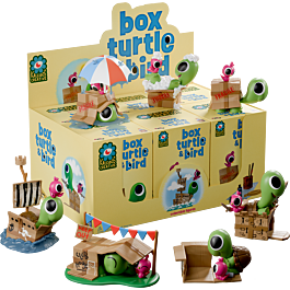 Box Turtle & Bird | Blind Box Vinyl Figure (Display of 6) By Kaleidos ...