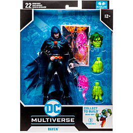 Titans - Raven DC Multiverse 7” Scale Action Figure (Beast Boy Build-A ...