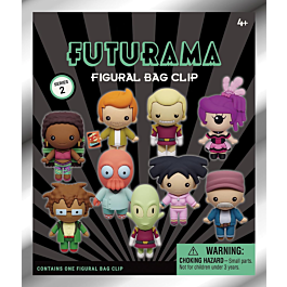 Futurama | Series 02 3D Figural Foam Bag Clip Blind Bag (Single Unit ...