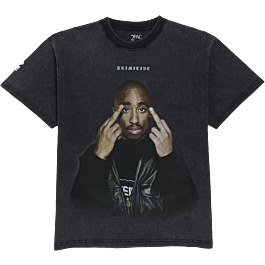 Tupac - Tupac x Primitive Icon Black Heavyweight T-Shirt by Primitive ...