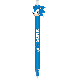 Sonic the Hedgehog - Erasable Blue Ink Gel Pen (Lucky Dip) by Pyramid ...