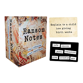 Ransom Notes | The Ridiculous Word Magnet Game By Ransom Note Games ...