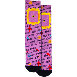 Friends - Friends Crew Socks (One-Size) by Spoontiques | Popcultcha