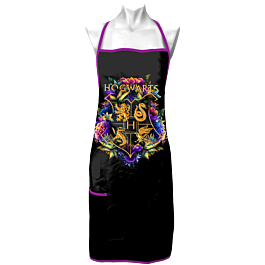 Harry Potter - Hogwarts Crest Apron (One Size) by Spoontiques | Popcultcha