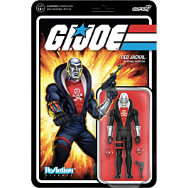 G.I. Joe - Red Jackal (Vac Metal Variant) ReAction 3.75" Action Figure ...