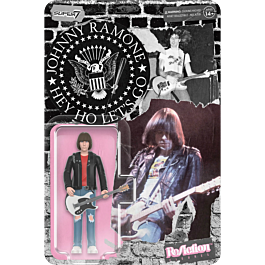 Ramones - Johnny Ramone ReAction 3.75" Action Figure by Super7 | Popcultcha