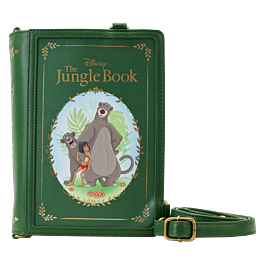 The Jungle Book (1967) - Book 9” Faux Leather Convertible Backpack by ...