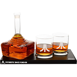 Atari - CX-10 Joystick Controller Glass Decanter Set by Thumbs Up ...