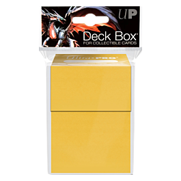 Ultra Pro - Yellow Deck Box by Ultra Pro | Popcultcha