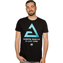 The Witcher: Wild Hunt Aard Core Premium T-Shirt | Popcultcha
